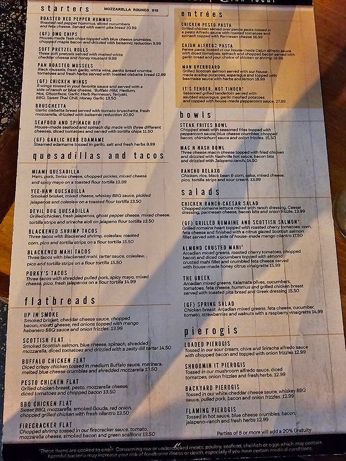 Menu, menu on the wall, who's the fairest burger of them all? Teak's offerings read like a love letter to creative comfort food.