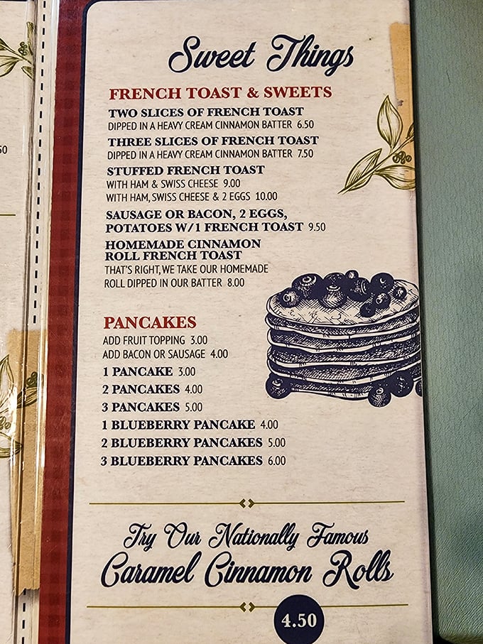 Sweet dreams are made of these! A menu that reads like a love letter to carbs and comfort food classics.