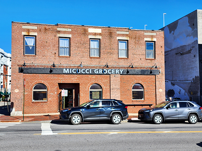 Micucci Grocery: The Clark Kent of Portland's food scene. Mild-mannered grocery store by day, superhero pizzeria by... also day!
