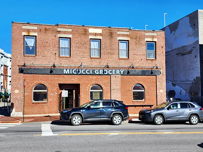 Micucci Grocery: The Clark Kent of Portland's food scene. Mild-mannered grocery store by day, superhero pizzeria by... also day!