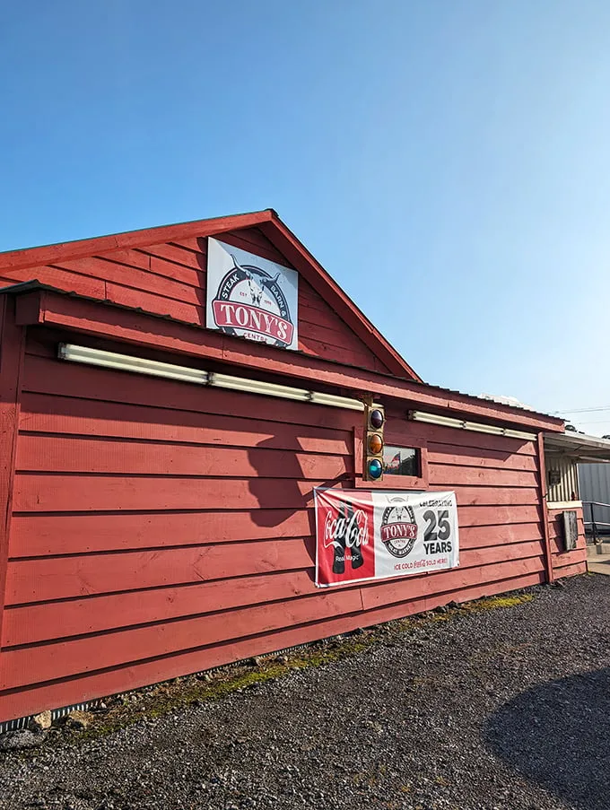 Tony's Steak Barn: Proof that you can't judge a book by its cover – or a steakhouse by its barn. It's like a meaty Narnia inside!