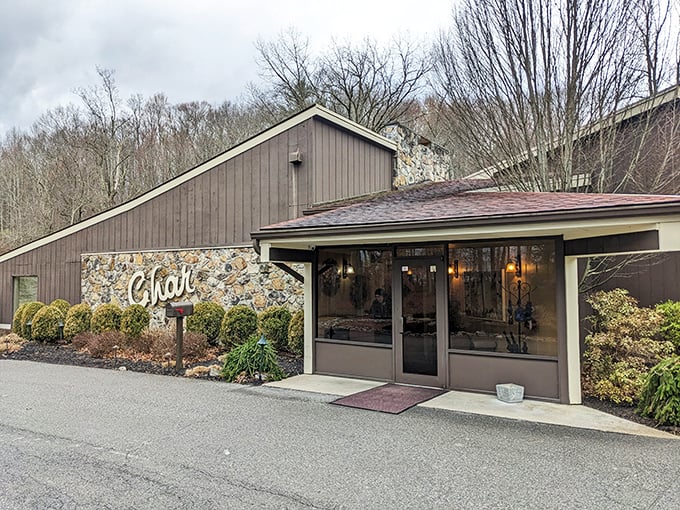 Nature meets nurture at The Char. With landscaping this lush, imagine how they pamper their steaks!