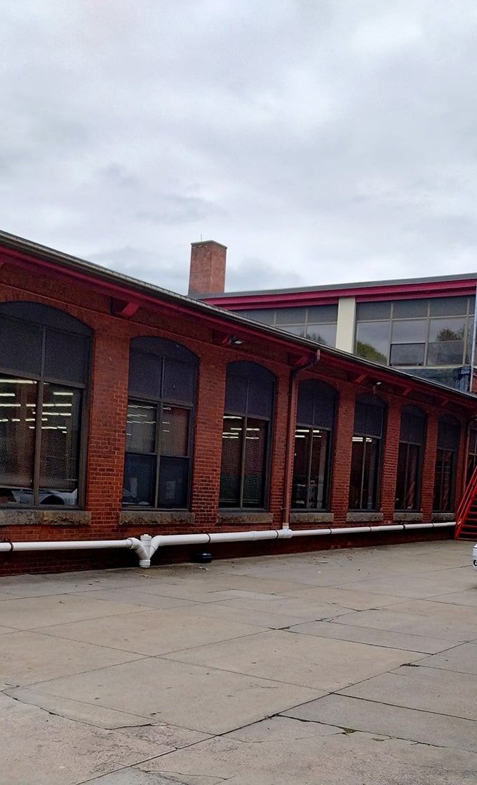"Brick walls and big windows: The Salvation Army's classic look houses modern treasures. It's like a hip loft apartment for secondhand goods."