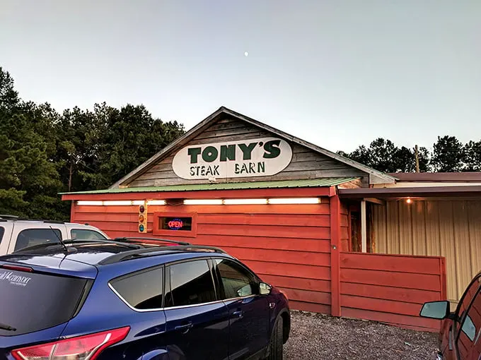 25 years of perfectly grilled goodness at Tony's. If these walls could talk, they'd probably just say "medium-rare, please!"