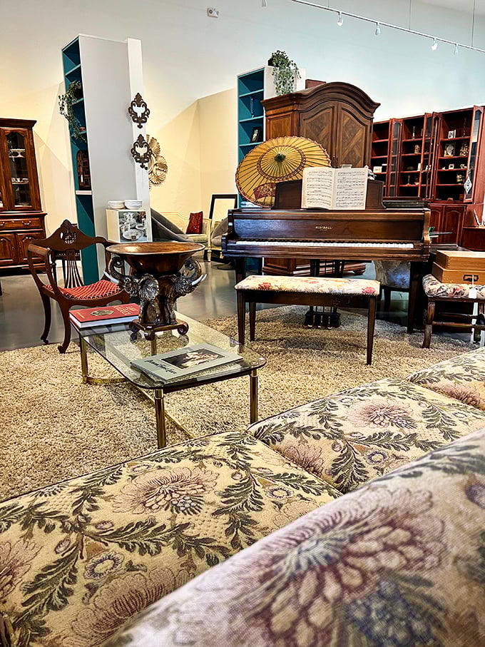 Tickle the ivories and your fancy! This vintage piano isn't just an instrument; it's a conversation piece that's been waiting decades to tell its story.