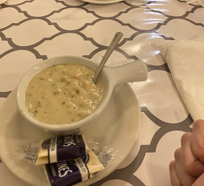 Creamy, dreamy, and oh-so-steamy! This clam chowder is like a warm hug from the Atlantic, served in a bowl.