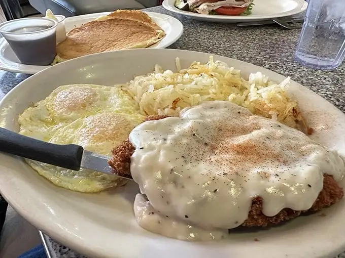Biscuits and gravy that could make your grandma jealous, paired with eggs so sunny they'd brighten even Seattle's cloudiest day.
