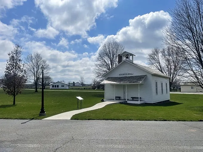 History buffs, rejoice! This quaint schoolhouse isn't just a pretty face – it's a portal to the past. No pop quizzes here, just a heaping helping of local lore.