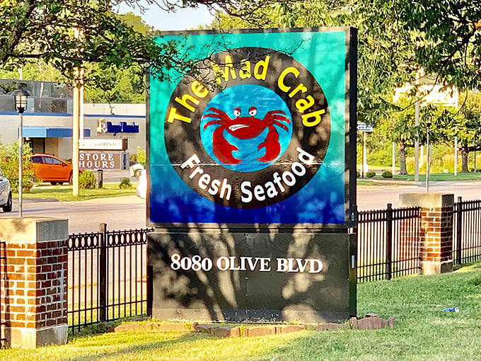 The Mad Crab: "Cartoon crab, real flavor! This place is nuttier than a squirrel's winter stash, but the seafood's seriously good."