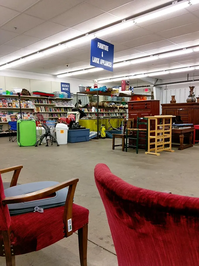 From "Downton Abbey" chic to "Golden Girls" glam, this furniture section is a sitting room time machine. Just add tea and gossip!