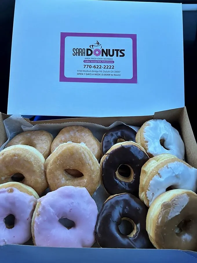 A box of joy, served fresh daily! These assorted donuts are like the Avengers of the pastry world – each with its own superpower.