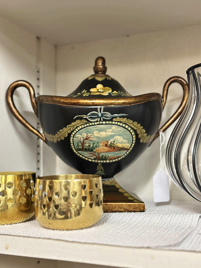 This ornate urn doesn't just hold flowers—it holds stories spanning continents and centuries, all for less than a designer handbag.
