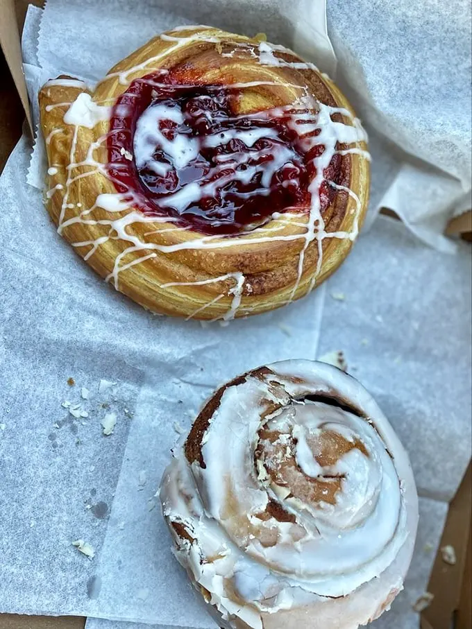 It's a tough choice: cinnamon bun or cherry Danish? Why not both? Life's too short to pick just one slice of heaven.