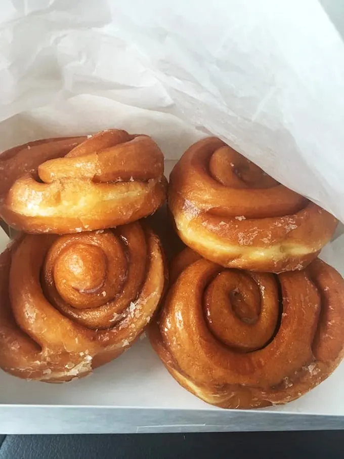 Cinnamon rolls or edible pillows? These swirly wonders look so comfy, I'm tempted to take a nap on them.