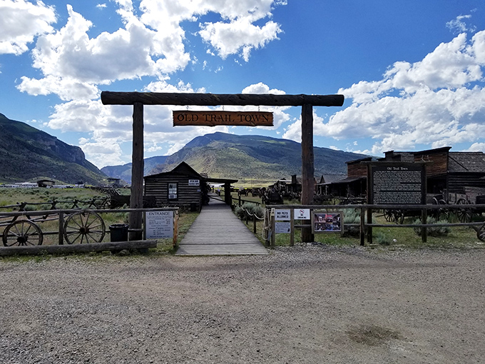 Old Trail Town: Authentic frontier living, minus the dysentery. It's like "Little House on the Prairie" meets "Westworld" – but safer!
