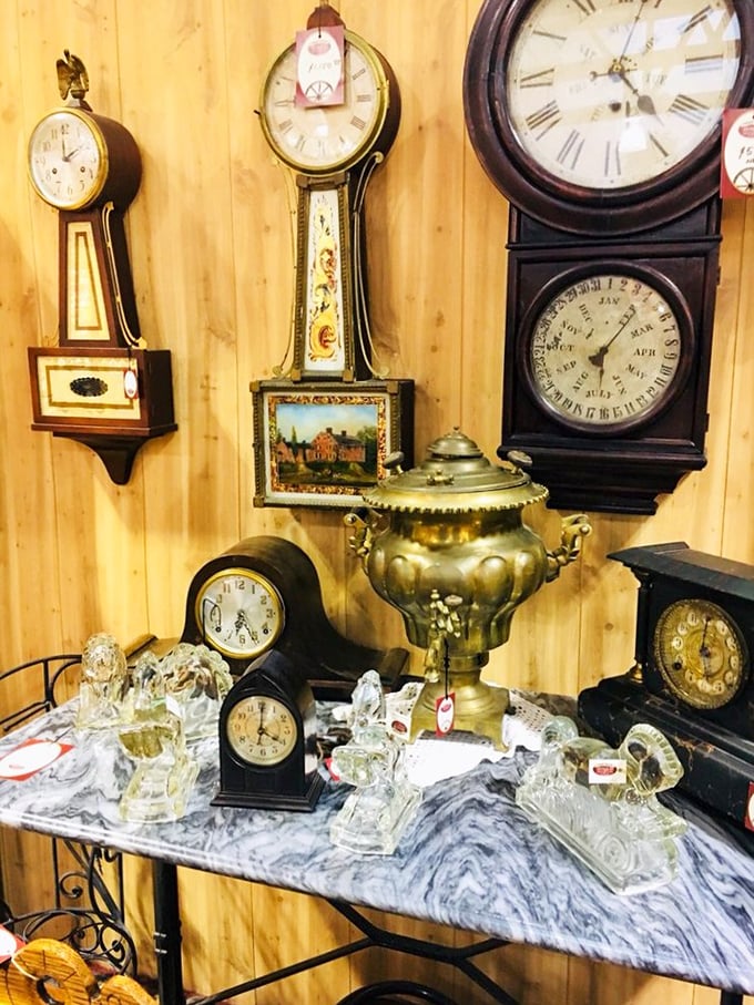 Tick-tock, it's nostalgia o'clock! These vintage timepieces are a reminder that style is timeless. Who needs a smartwatch when you can have a conversation piece?