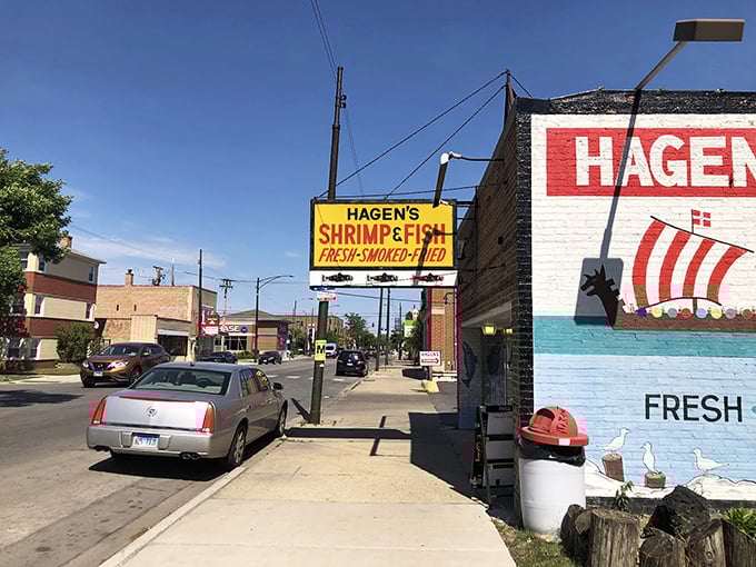 Hagen's Fish Market: Unassuming on the outside, a smoky paradise within. It's like finding Atlantis in a strip mall!