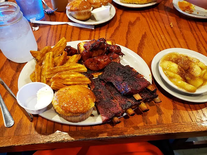 Meat masterpiece alert! These ribs are so good, they might make you forget your own name. But that's okay – you won't need to speak, just eat.