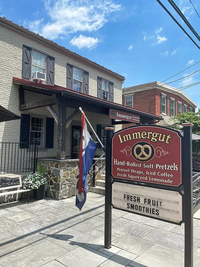 Twist and shout! Immergut's hand-rolled pretzels are so fresh, you can almost hear them saying, "Eat me, I'm delicious!"