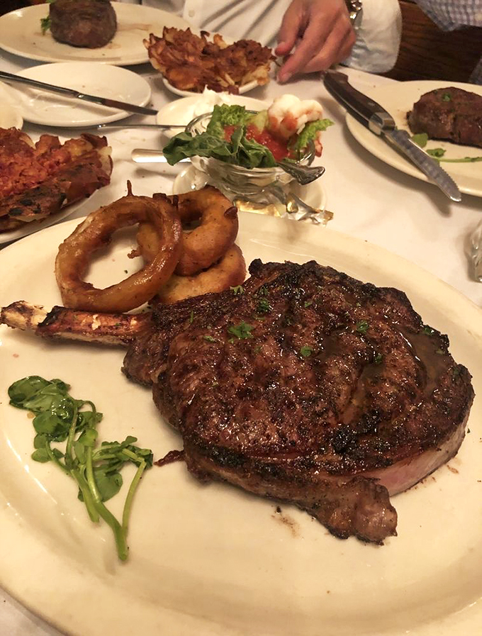 They say good things come to those who wait. This long bone steak is worth every second of anticipation – and then some.