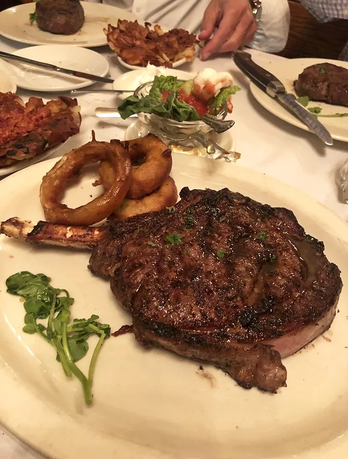 They say good things come to those who wait. This long bone steak is worth every second of anticipation – and then some.