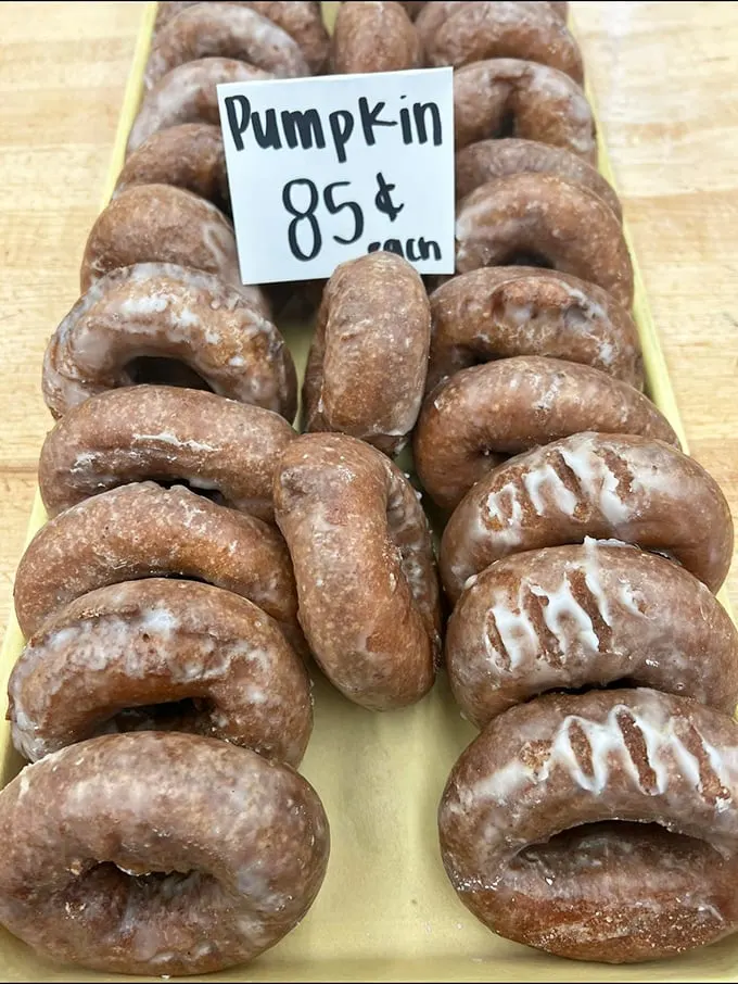 Fall in a bite! These pumpkin donuts are like a warm hug from your favorite sweater, only sweeter and more delicious.