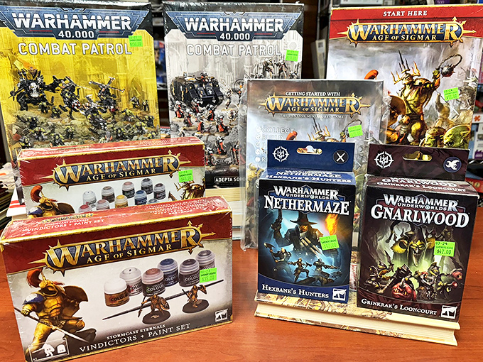 For the Emperor! Warhammer fans, rejoice! This treasure trove of tabletop delights is sure to satisfy your gaming cravings.