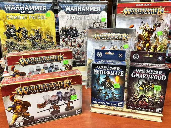 For the Emperor! Warhammer fans, rejoice! This treasure trove of tabletop delights is sure to satisfy your gaming cravings.