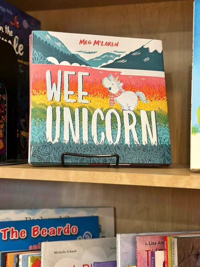 Unicorn spotting in Casper! This whimsical children's book proves that magic is alive and well in Wyoming's book scene.