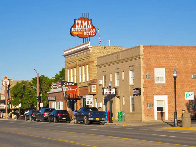 The Irma Hotel: Buffalo Bill's legacy lives on in this architectural gem. Queen Victoria's gift keeps on giving – cheers to that!