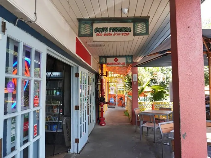 No frills, all thrills! Bob's Pizzeria might look simple, but their pies are more complex than quantum physics – and way more delicious.