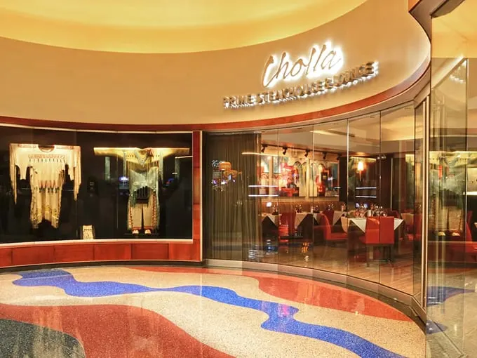 Sleek lines, mood lighting, and prime cuts – Cholla is ready for its close-up. And so is your Instagram feed!