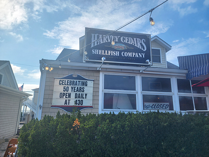 Where the catch of the day is always in style. Harvey Cedars is the little black dress of seafood joints—timeless and always appropriate.