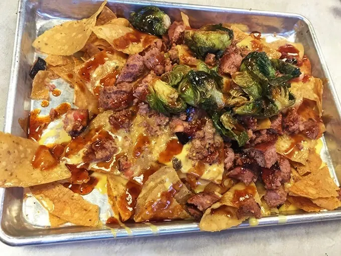 BBQ nachos: Because sometimes you want your chips to dress up and go to a meat party.
