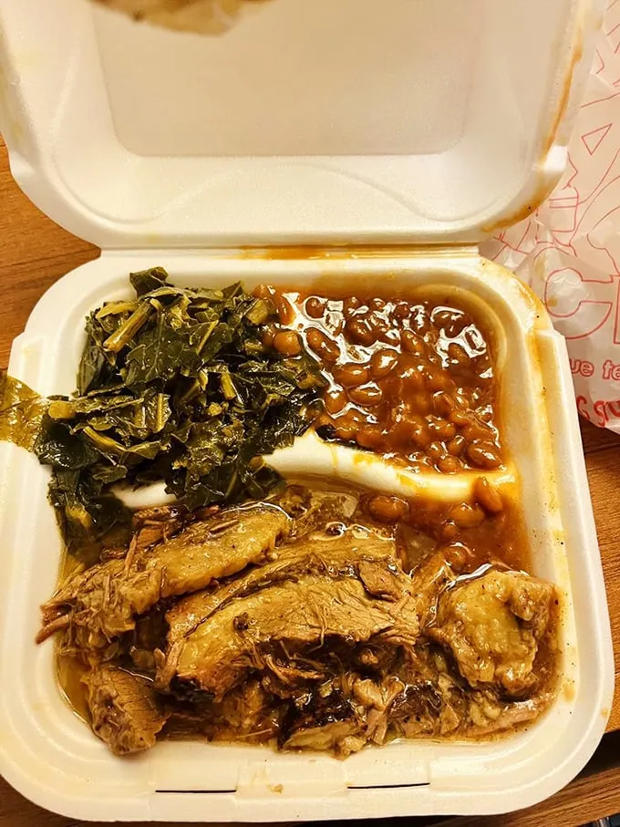 Brisket so tender, it practically slices itself. Paired with mac and cheese that's more comforting than a warm hug.