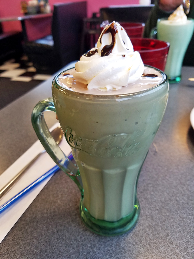 Chocolate lovers, rejoice! This shake is darker than my coffee and richer than Uncle Pennybags from Monopoly. Indulgence, thy name is chocolate.