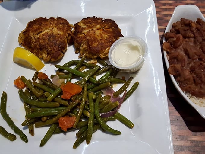 These crab cakes are the Beyoncé of seafood – they've got that golden glow and they're ready to steal the show.