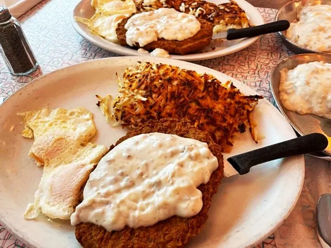 Chicken fried steak: Where comfort food meets culinary artistry. Crispy, creamy, and oh-so-satisfying. Your fork is about to embark on a flavor adventure!