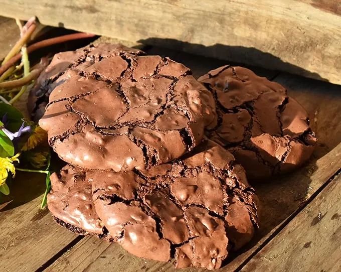 Cookie monsters, rejoice! These chocolate-studded wonders are begging to be dunked in a tall glass of milk or your favorite cuppa.