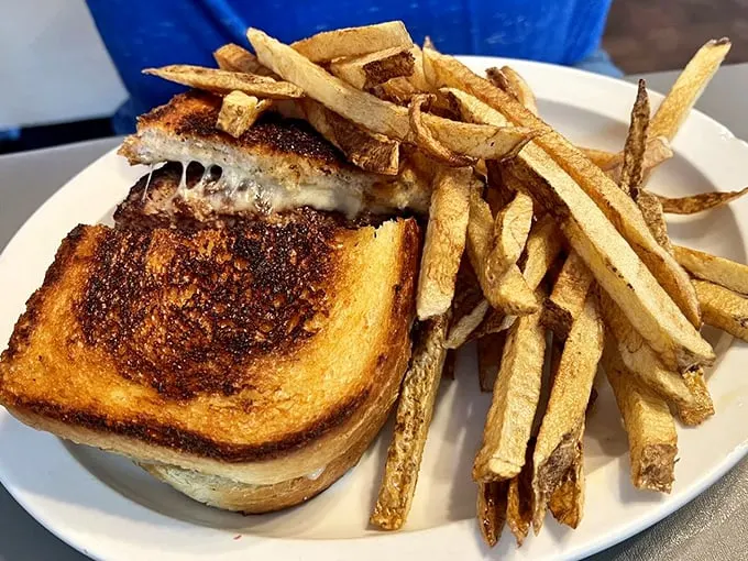The sandwich that puts the 'melt' in your heart! Golden, crispy, and oozing with cheesy goodness – resistance is futile.