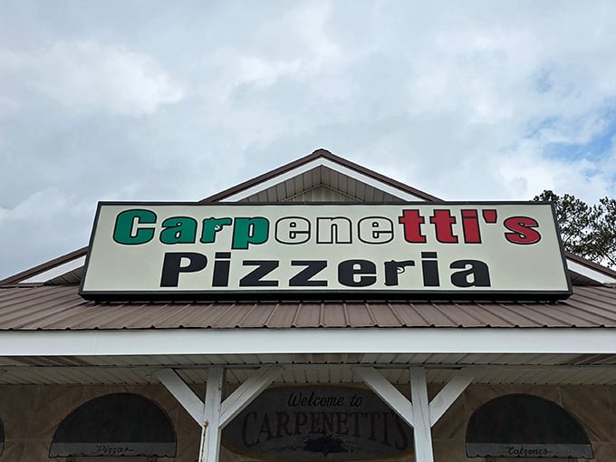 Carpenetti's: Where pizza dreams take flight under a country sky. This rustic gem is serving up slices of happiness.