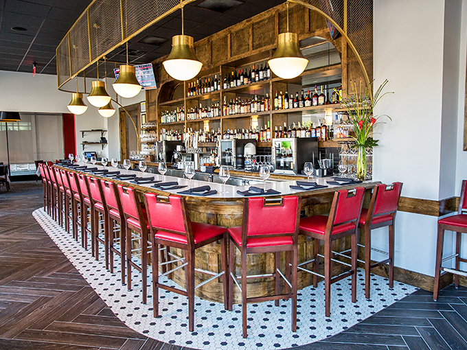Char Restaurant: "Sleek, chic, and full of meat. It's like the James Bond of steakhouses – sophisticated, with a license to grill."