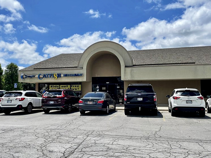 Kids eat free on Tuesdays? Jumpin' Catfish isn't just feeding folks; it's starting a full-on family seafood revolution!