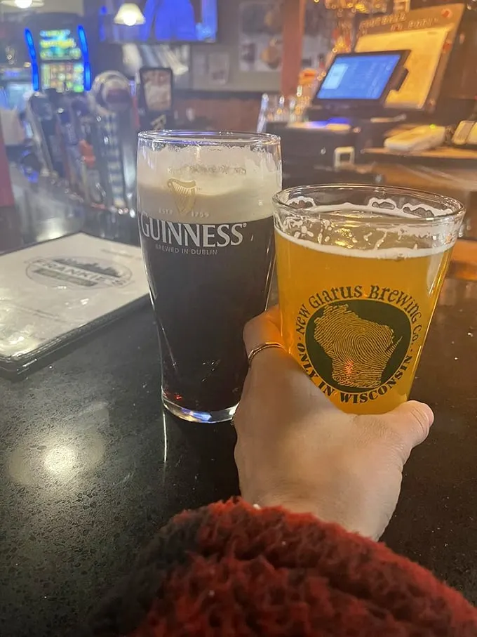 Cheers to good taste! Whether you prefer your brew dark as night or golden as sunshine, Frankie's has a pint with your name on it.