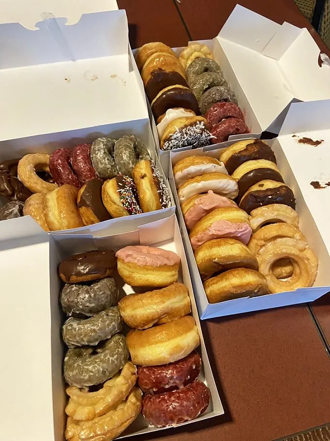 Sarah's secret weapon unveiled! These golden rings of perfection prove that sometimes, the best things in life are hole foods.