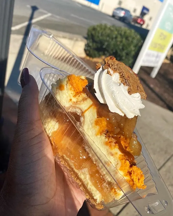 Apple Pie Stuffed Cheesecake: Because sometimes you want your pie and cheesecake too. It's the dessert equivalent of having your cake and eating it.
