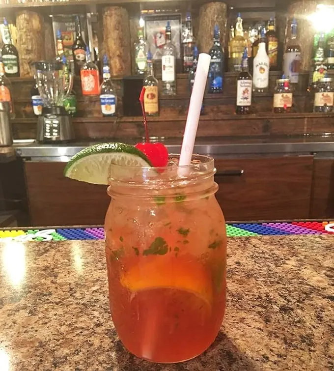 Mojito magic in a mason jar! This refreshing concoction is like a Caribbean vacation for your taste buds. Minty fresh and oh-so-cool.