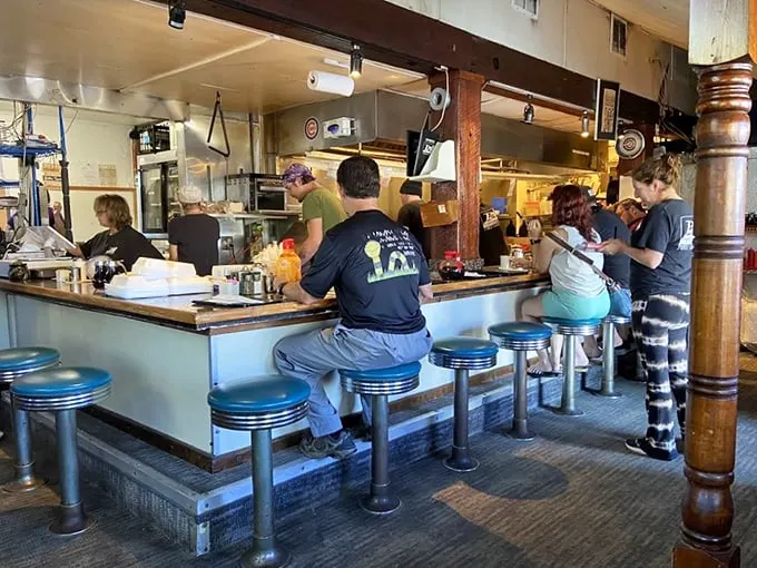 Where breakfast dreams come true. This bustling counter is like mission control for your morning feast – fueling taste bud adventures daily.