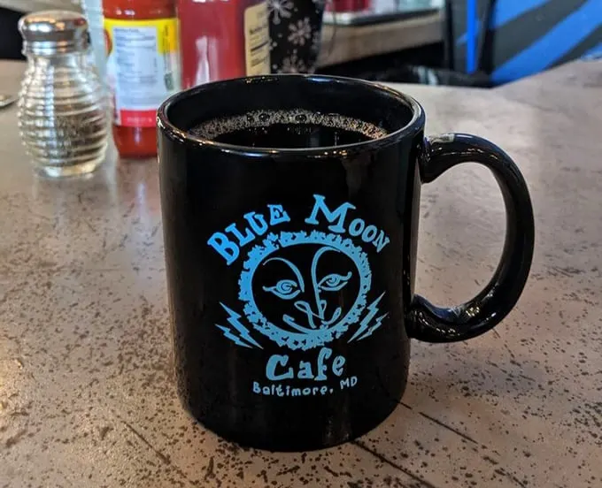 Wake up and smell the coffee! This mug isn't just serving joe; it's dishing out liquid motivation with a side of local pride.
