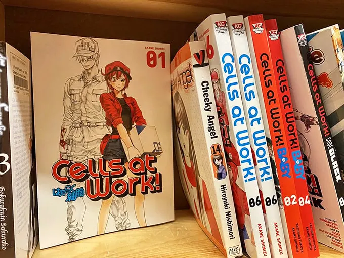 Manga madness! Where East meets West in a colorful explosion of storytelling. It's like a comic book on steroids, with a side of sushi.